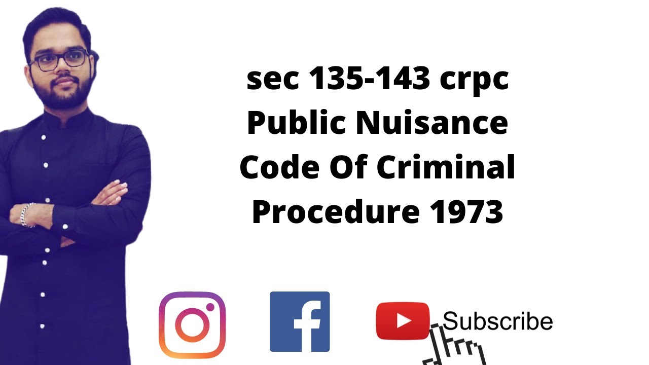 Sec 135-143 crpc - YouTube