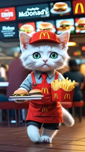french fries MD #shorts #cat - YouTube