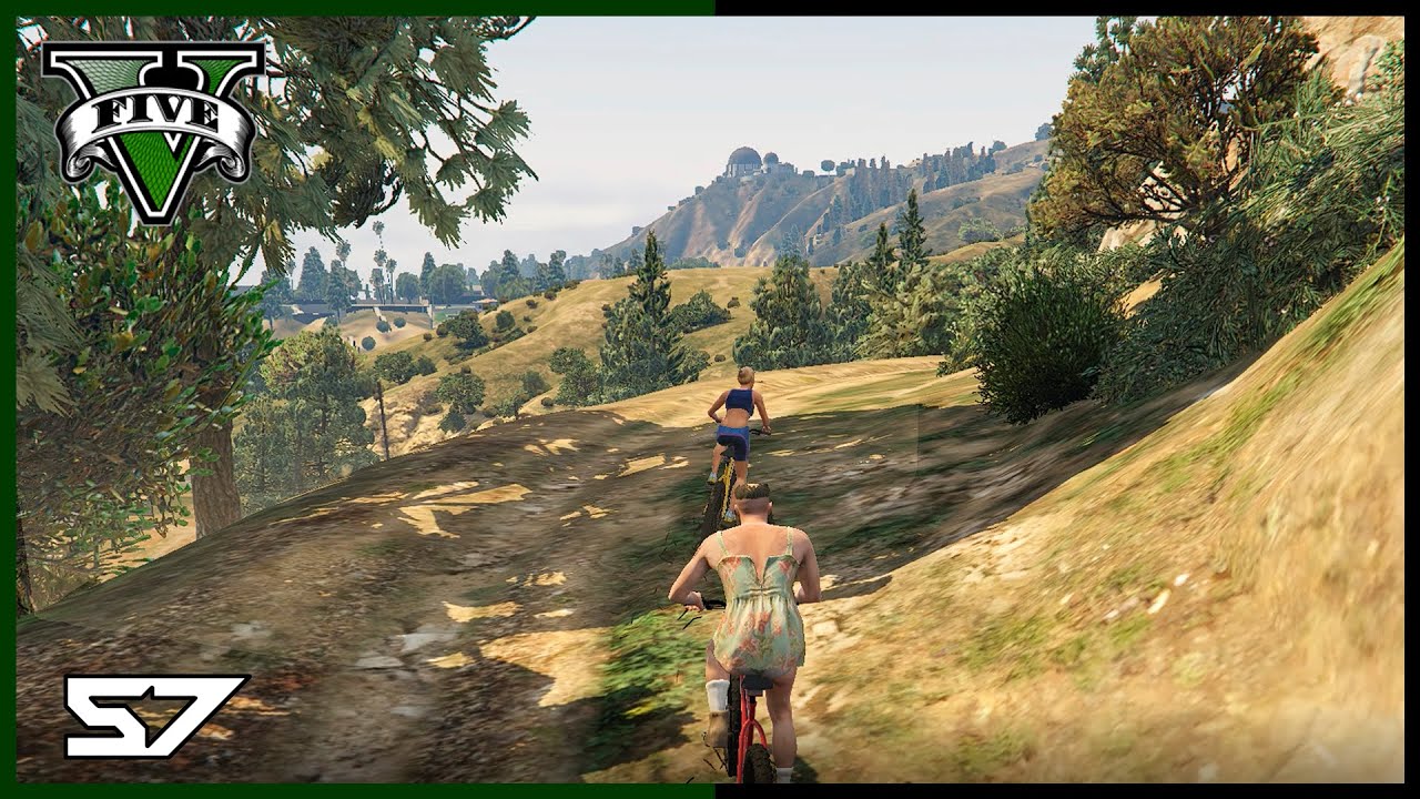 TREVOR CORRE A MARATONA DE BICICLETA! - GTA V (PC) #57 - YouTube