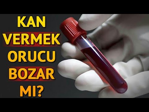 Kan Vermek Orucu Bozar Mı?