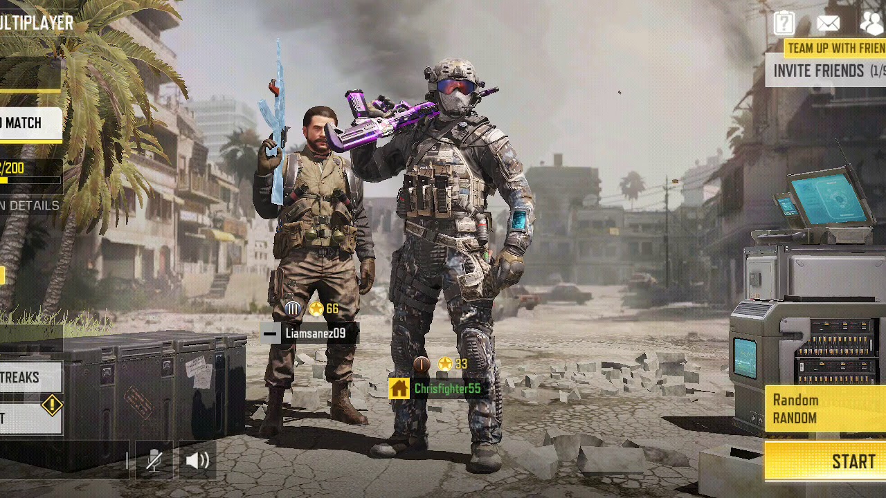 playing cod multiplayer - YouTube