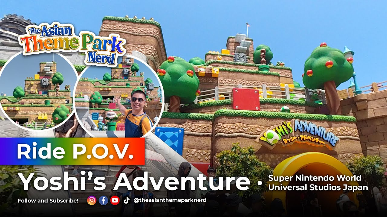 YOSHI'S ADVENTURE | ON-RIDE POV | UNIVERSAL STUDIOS JAPAN - YouTube