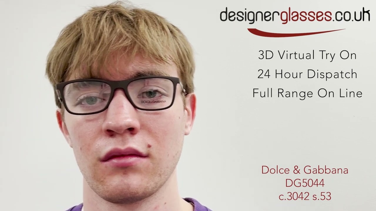 Dolce and Gabbana DG 5044 - YouTube