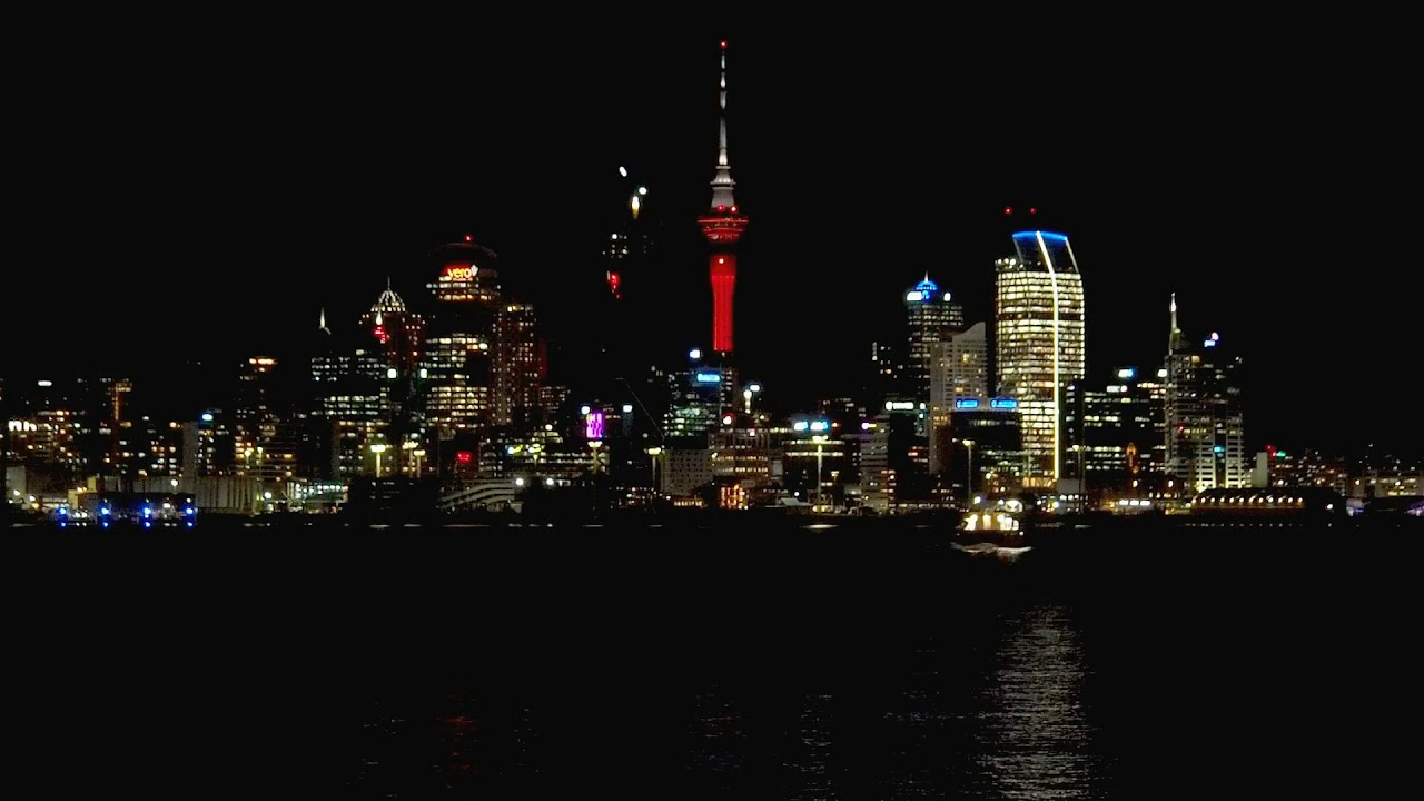 Red Sky Tower Illumination - YouTube