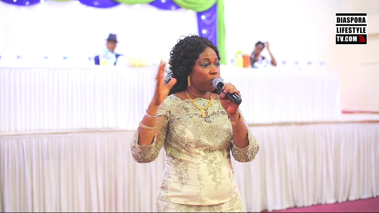 Her Excellency Fatima Jabbe-Bio At SLPP Victory Dance London 2018 - YouTube