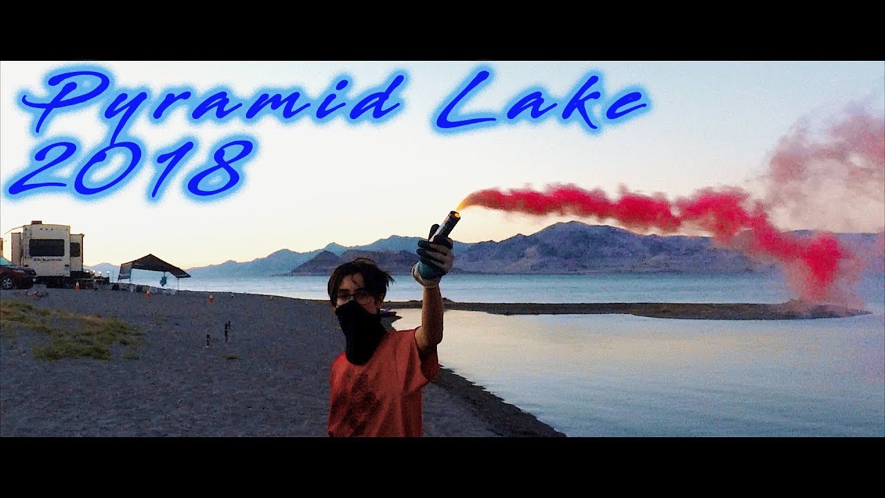 Fireworks on Pyramid Lake, Nevada - YouTube