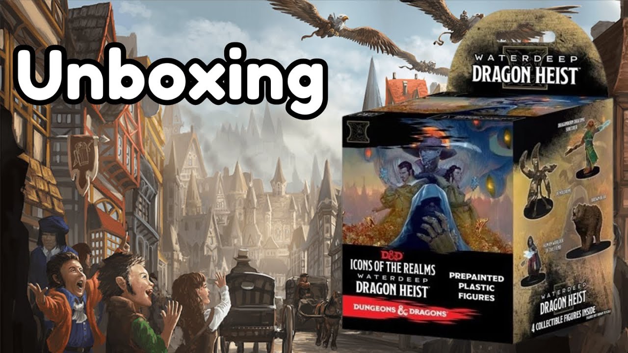 Waterdeep Dragon Heist Unboxing - YouTube