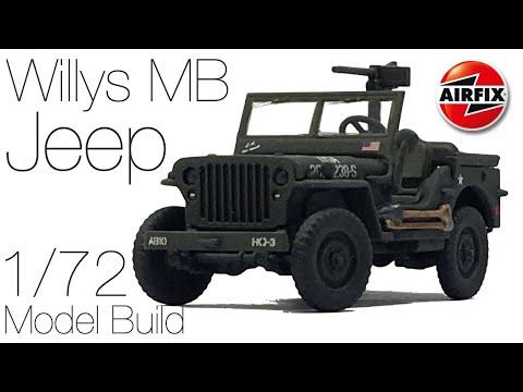 Willys MB Jeep 1/72 Airfix A02339 Model Build | RWO Models