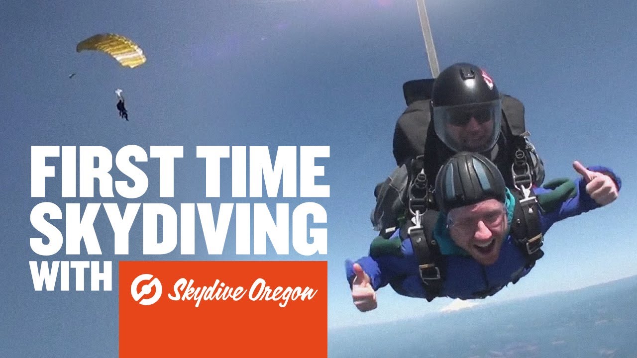 First time skydiving with Skydive Oregon! - YouTube