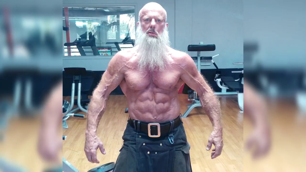 63 YEARS OLD BODYBUILDER Andreas Cahling - YouTube