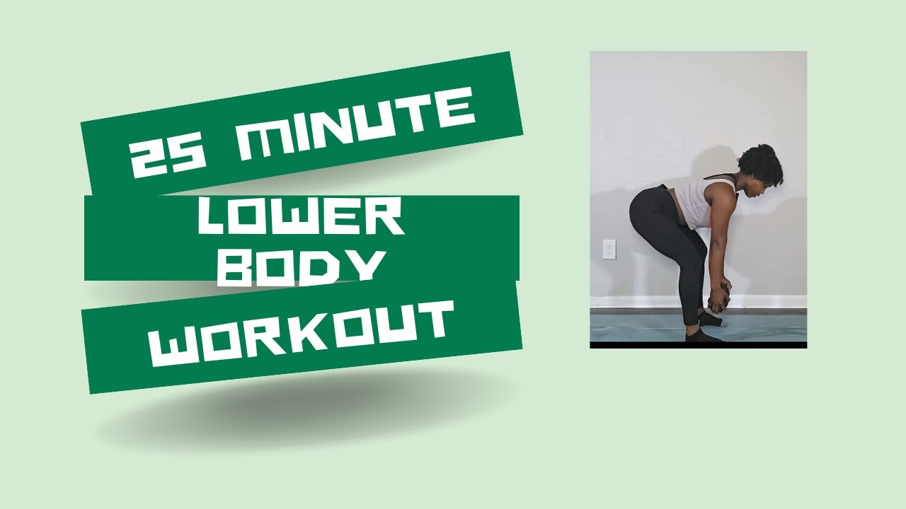Quick & Easy Lower Body Workout For Beginners - YouTube