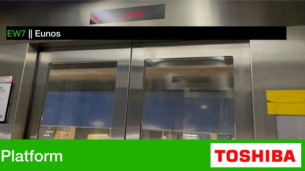 Eunos MRT Station || Toshiba Elevator (Platform) - YouTube
