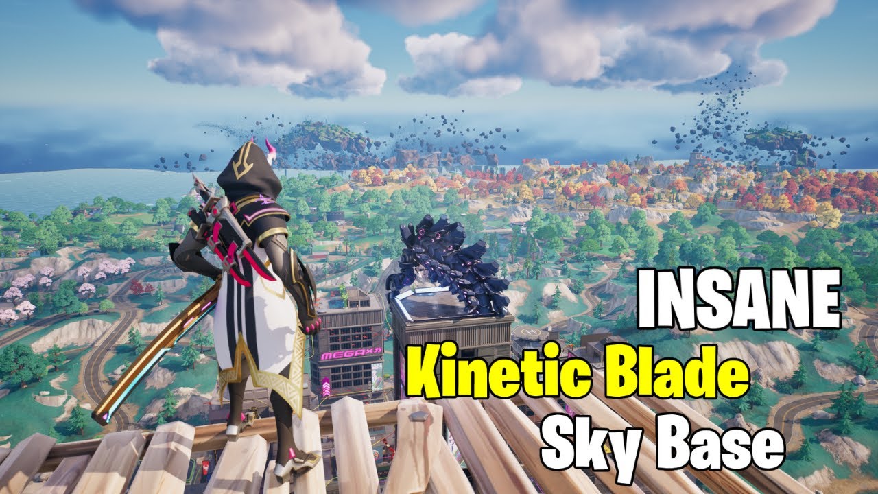 Insane Kinetic Blade Sky Base! - YouTube