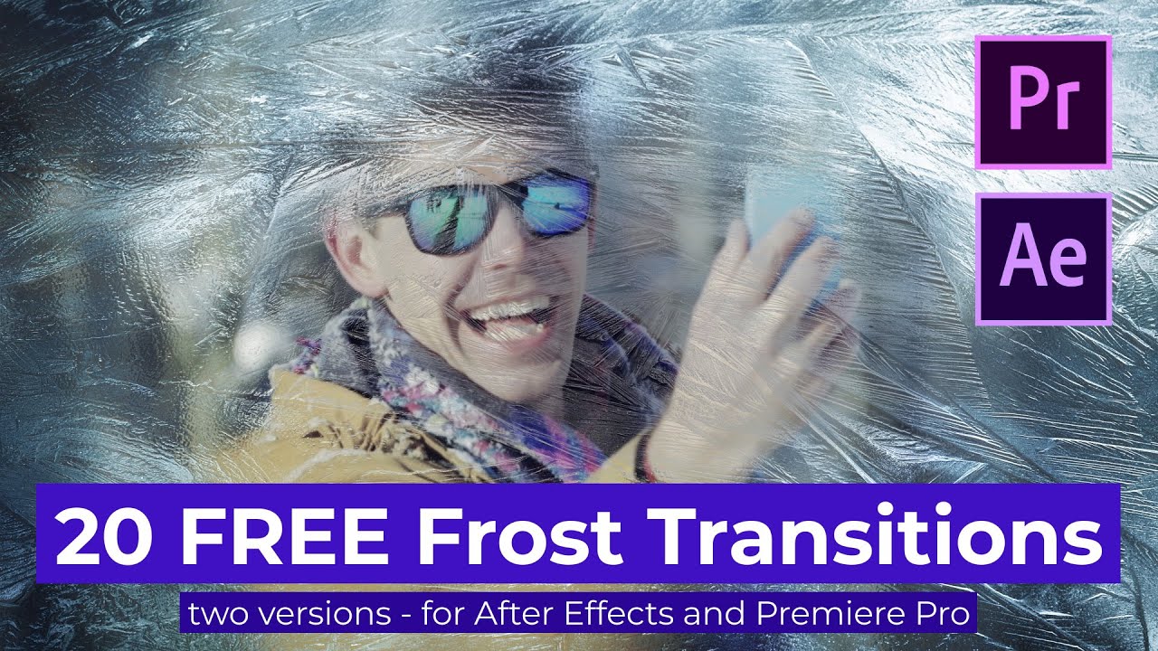 20 FREE Frost Transitions for After Effects and Premiere Pro - YouTube