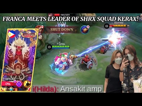 FRANCA MEETS SHRX SQUAD KERAX AND SAN PEDRO! BATTLE OF INSANE DAMAGE ...
