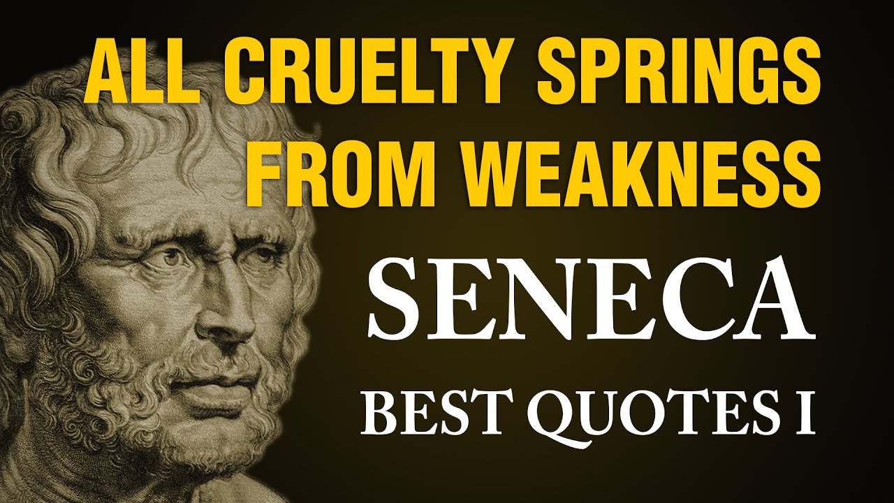 Seneca 1 || Stoic Quotes || Philosopher || Ancient Wisdom || Motivation ...