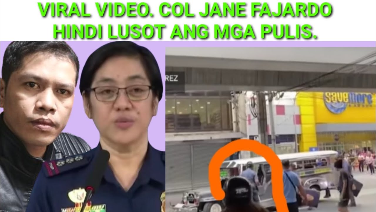 PALPAK NA VIRAL VIDEO. HINDI NAKA LUSOT KAY COL JANE FAJARDO. REACTION ...