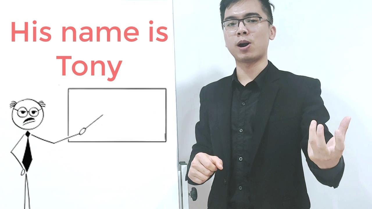 Evil Tony Teacher Part 2 - Tony English - Tiếng Anh Tư Duy - YouTube