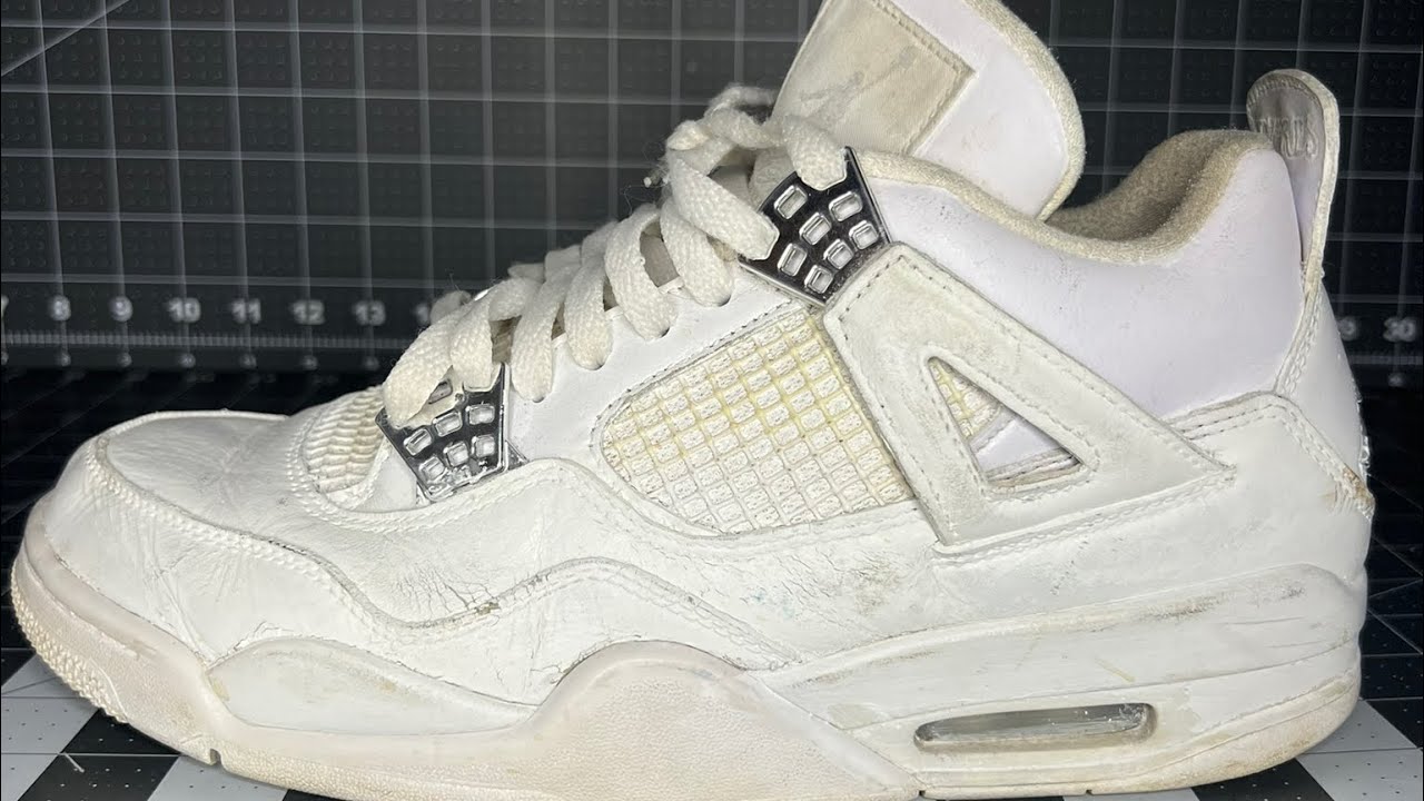 Fixing A Sneaker Restoration Gone Wrong (Air Jordan 4 Pure Money” - YouTube