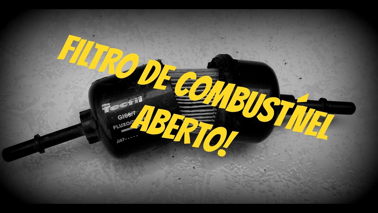 Como é um filtro de Combustível por dentro? - YouTube