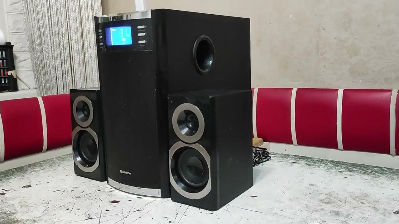 2.1 Сабвуфер с колонками Defender Sirocco X65 PRO - YouTube