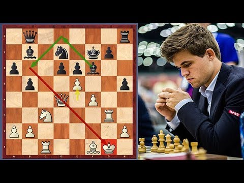Magnus Carlsen's Foxy Chess Trap vs Ding Liren - YouTube