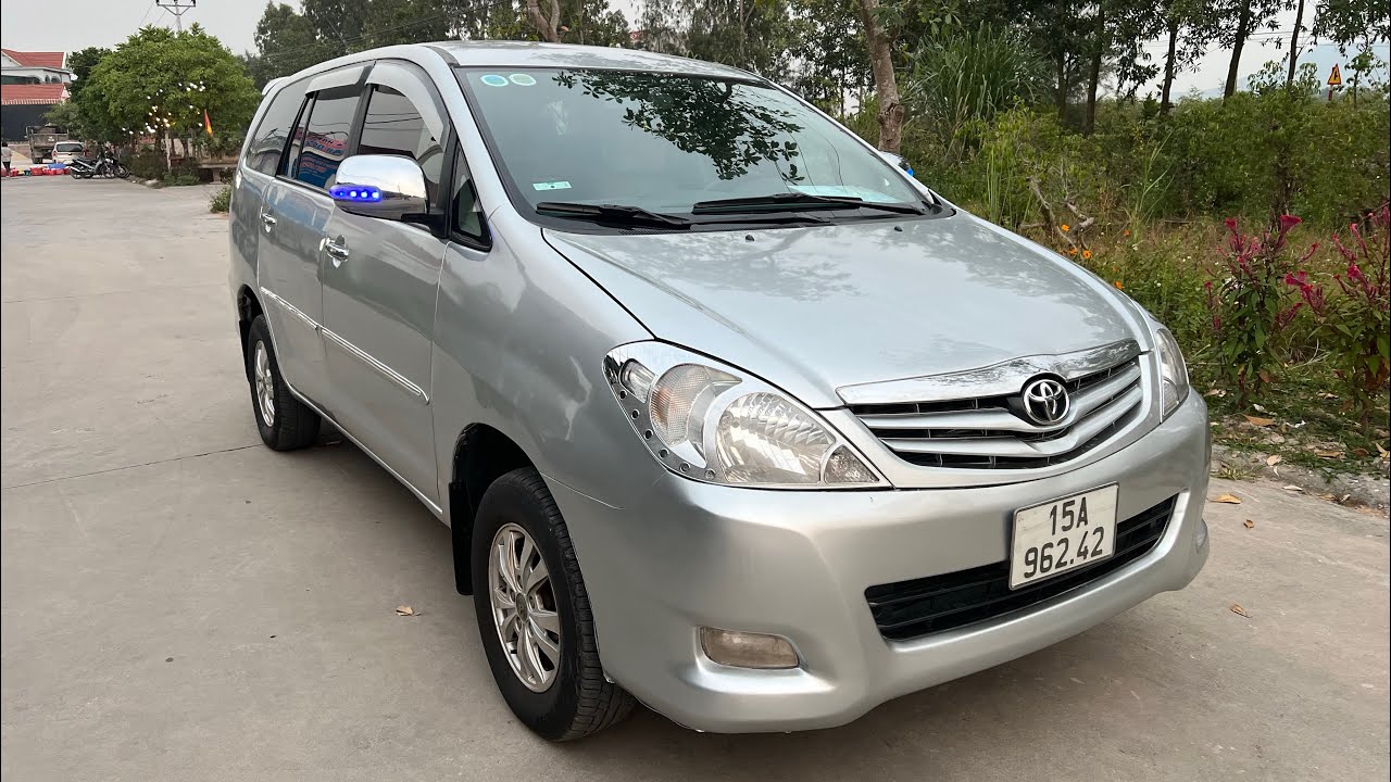 Vừa về toyota inova 7 chỗ phom mới 2010 tên tư nhân giá 185 triệu đt ...