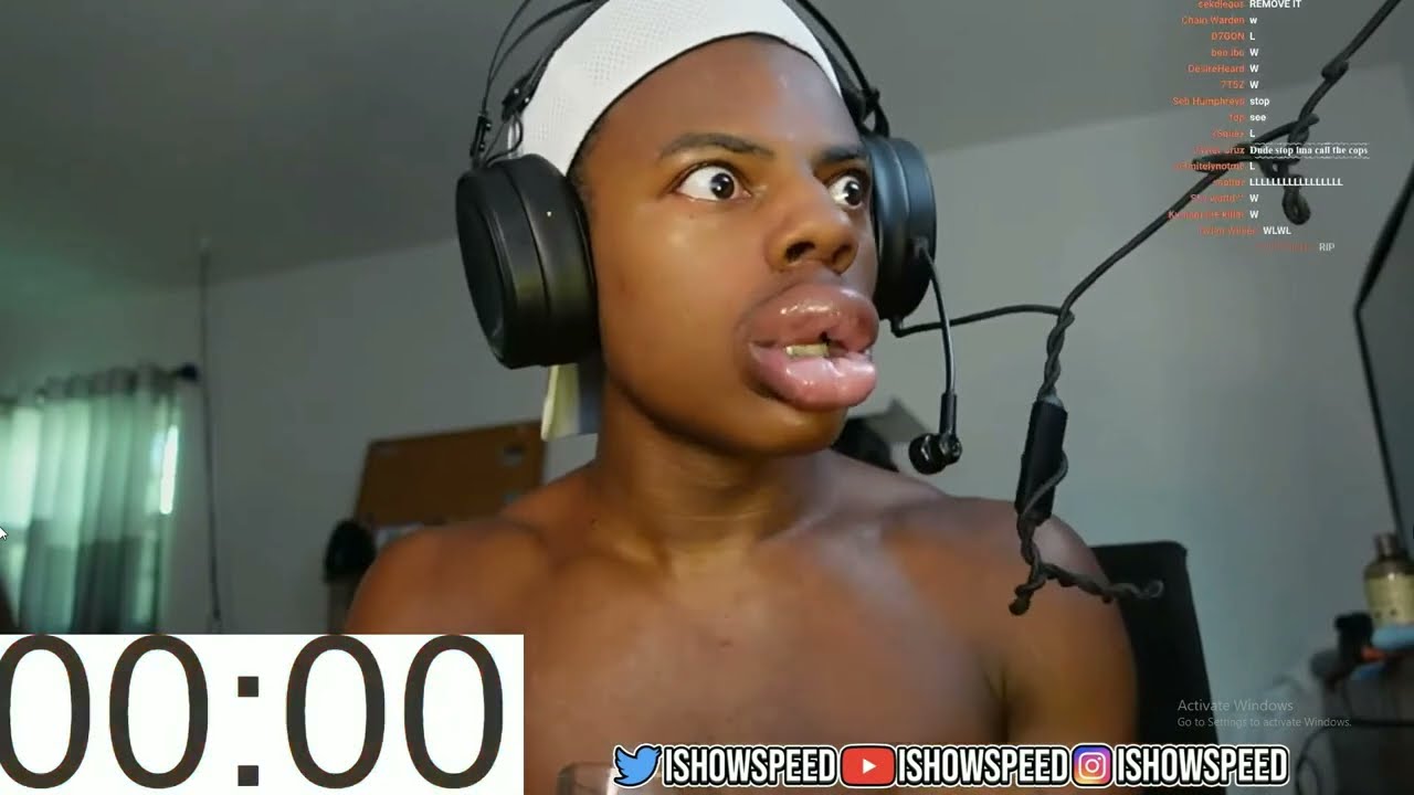 IShowSpeed Gains Duck lips - YouTube