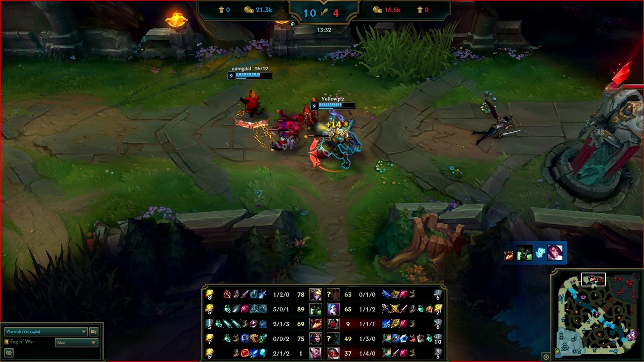 League Of Legends - Warwick Jungle - YouTube