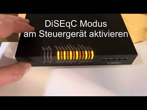 Selfsat Snipe 3 DiSEqC 1.1 Steuerung