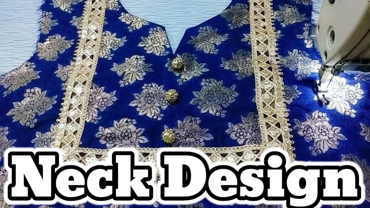 Beautiful and Latest Neck Design | Simple and Elegant Neck Design ...