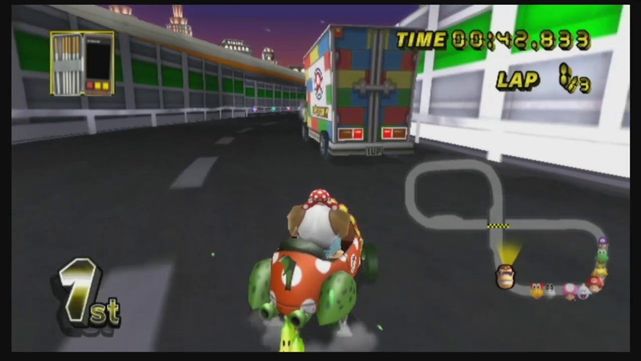 [MKWii] N64 Toad's Turnpike (Sunset) (NintenYoshi) - YouTube