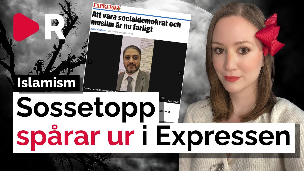 Sossetopp spårar ur i Expressen - YouTube