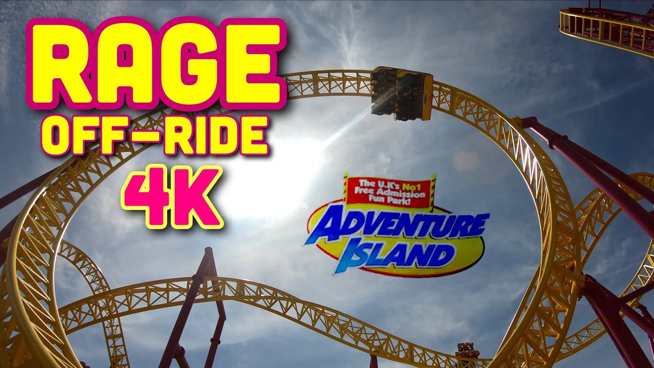 Rage - Adventure Island Southend - Off-Ride footage - 4K - YouTube