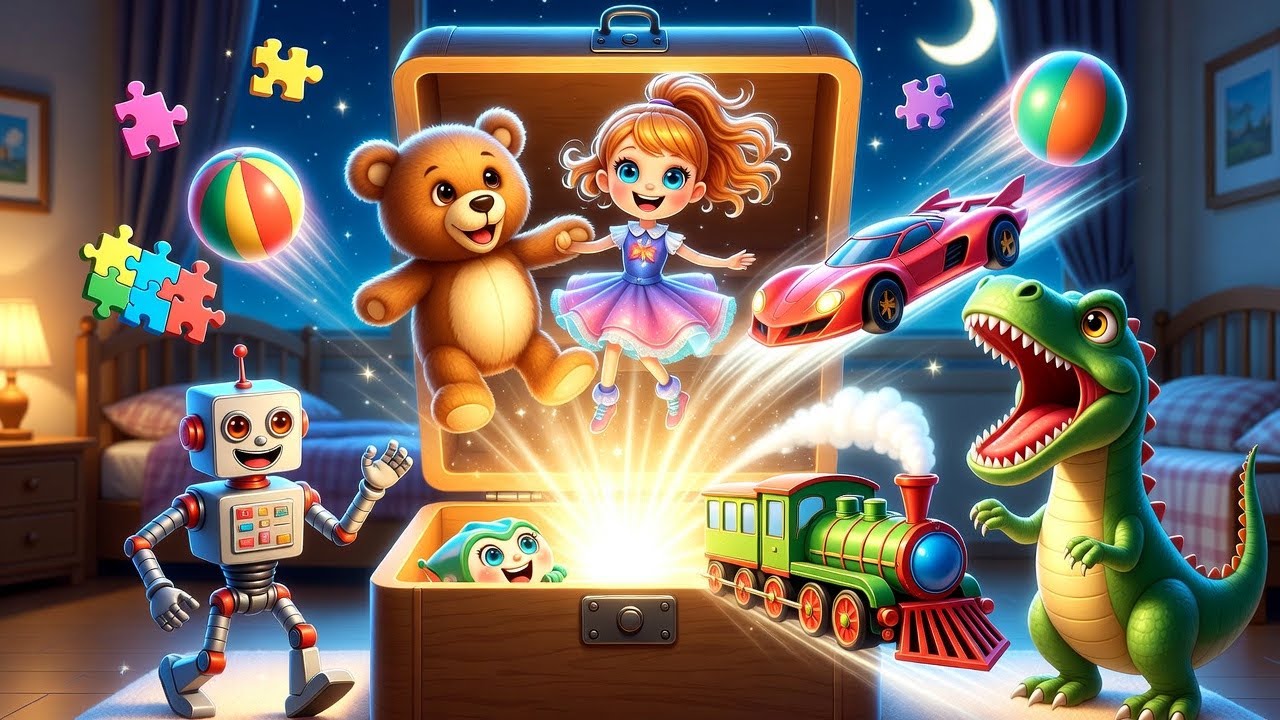 Magic Toy Box Adventure 🧸 | Super Fun Toy Song for Kids | Jump Beep ...