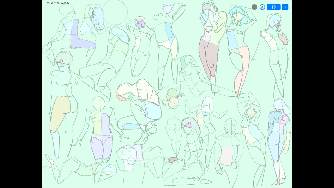 日課 https://quickposes.com 2025/01/17 - YouTube