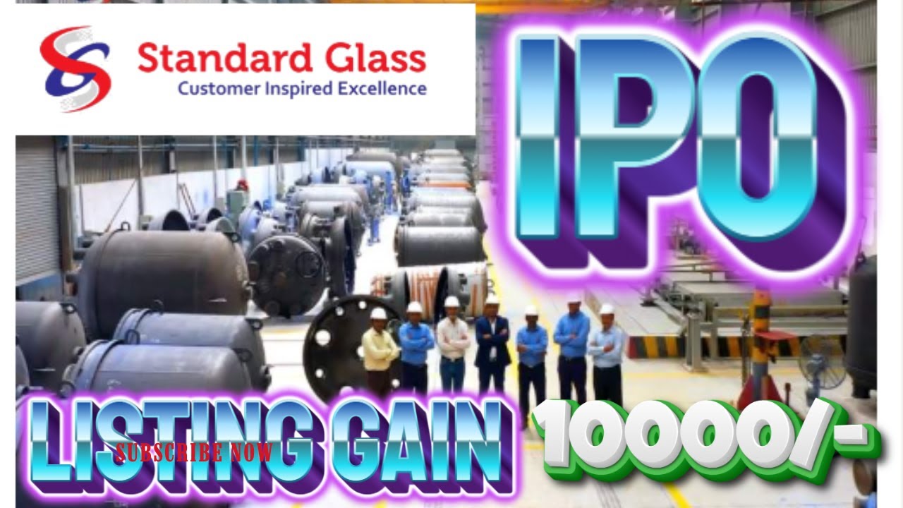 Standard Glass Lining IPO - Latest update | Nifty inside candle | - YouTube