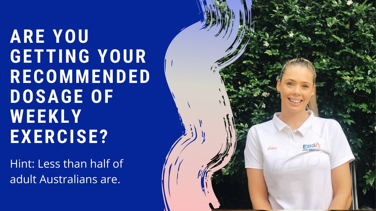 Exercise Recommendations for Australian Adults - YouTube