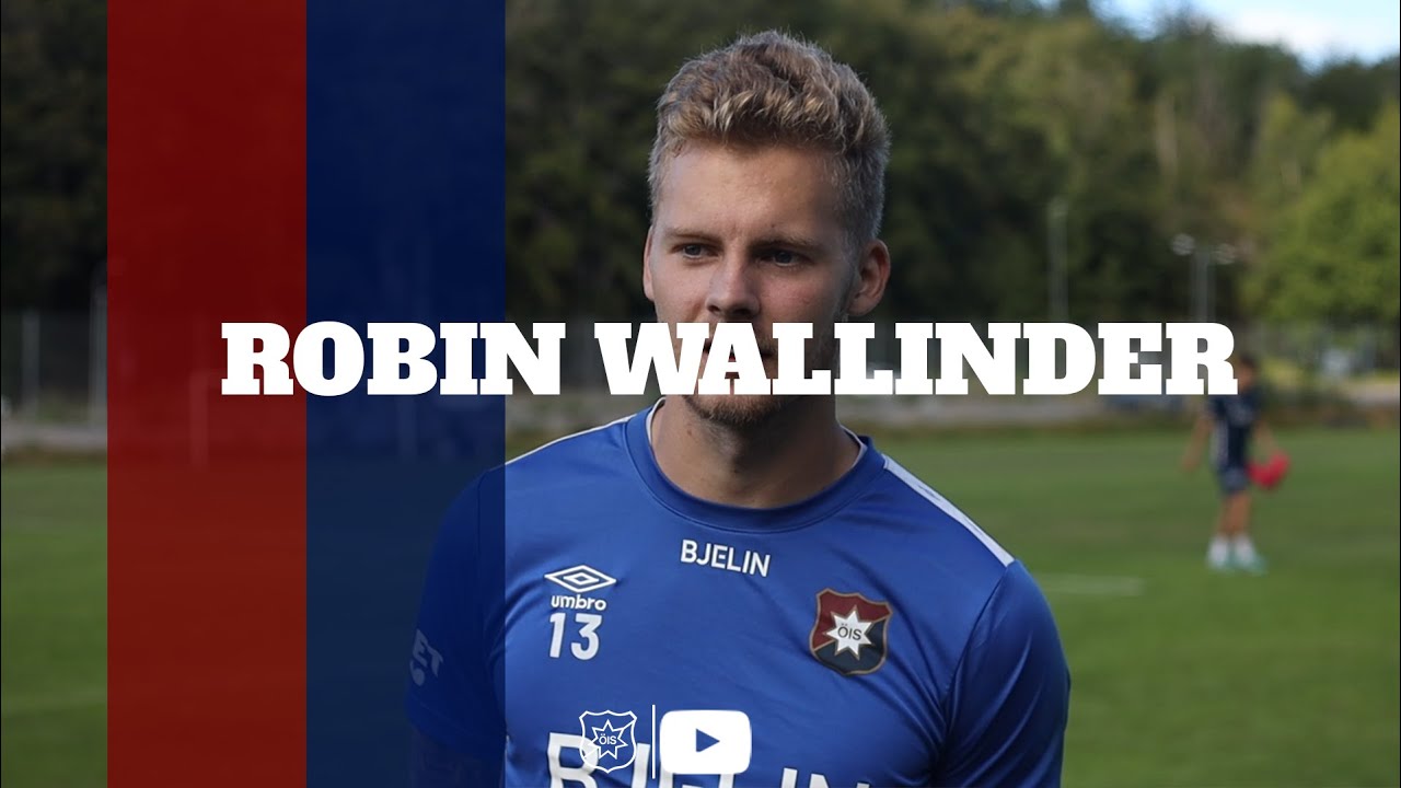 Robin Wallinder inför Onsala BK - YouTube
