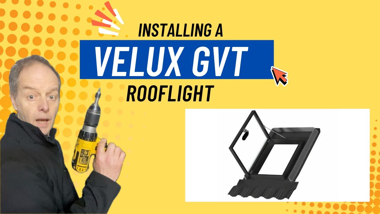 Installing a VELUX GVT roof light - YouTube