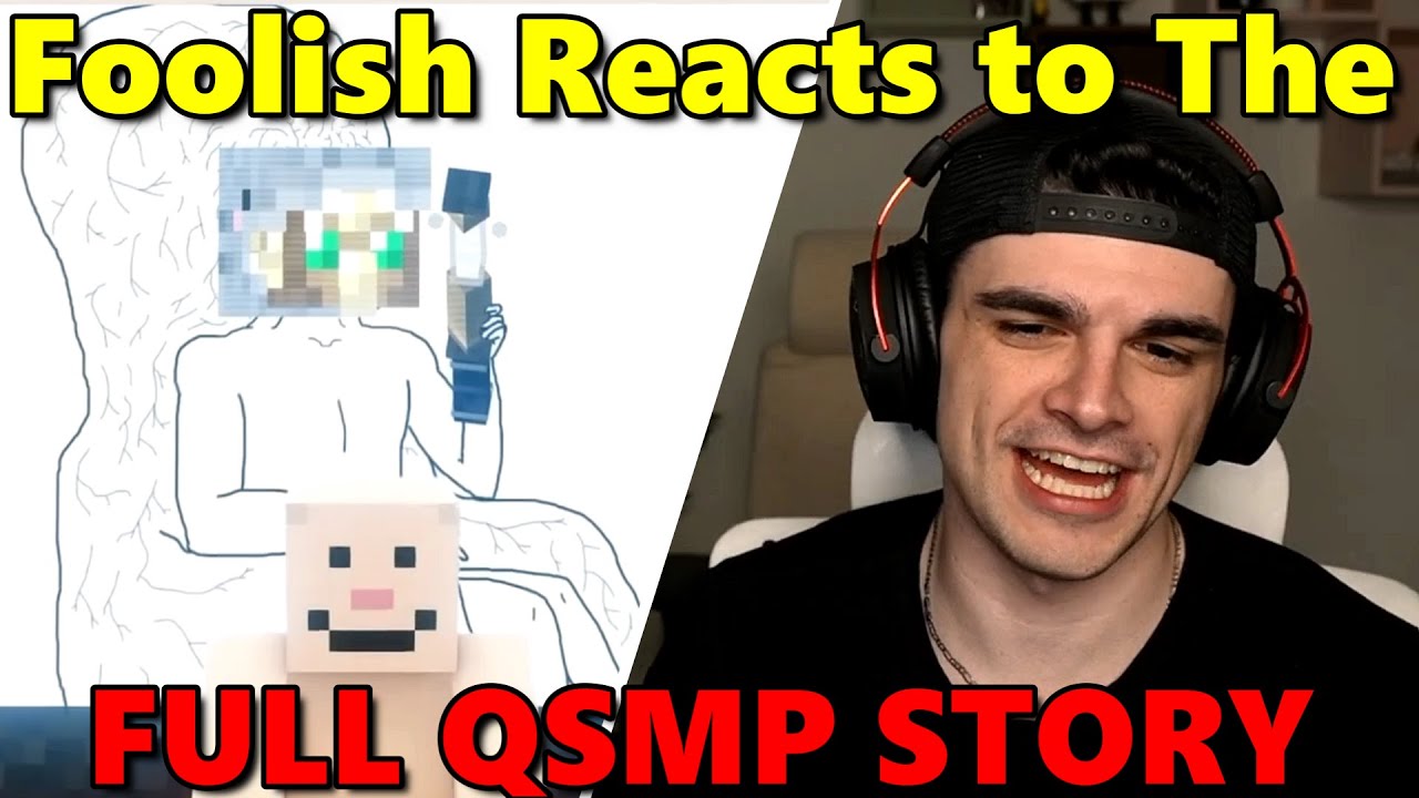 Foolish Reacts to Full QSMP Story - Part 4 - YouTube