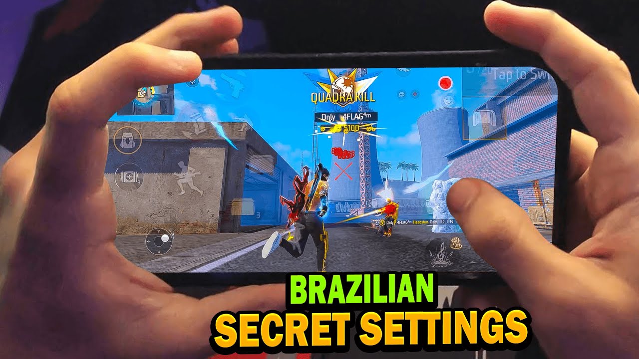 Best Brazilian Secret Setting For In Free Fire☠️| 200 Sensitivity⚙ ...