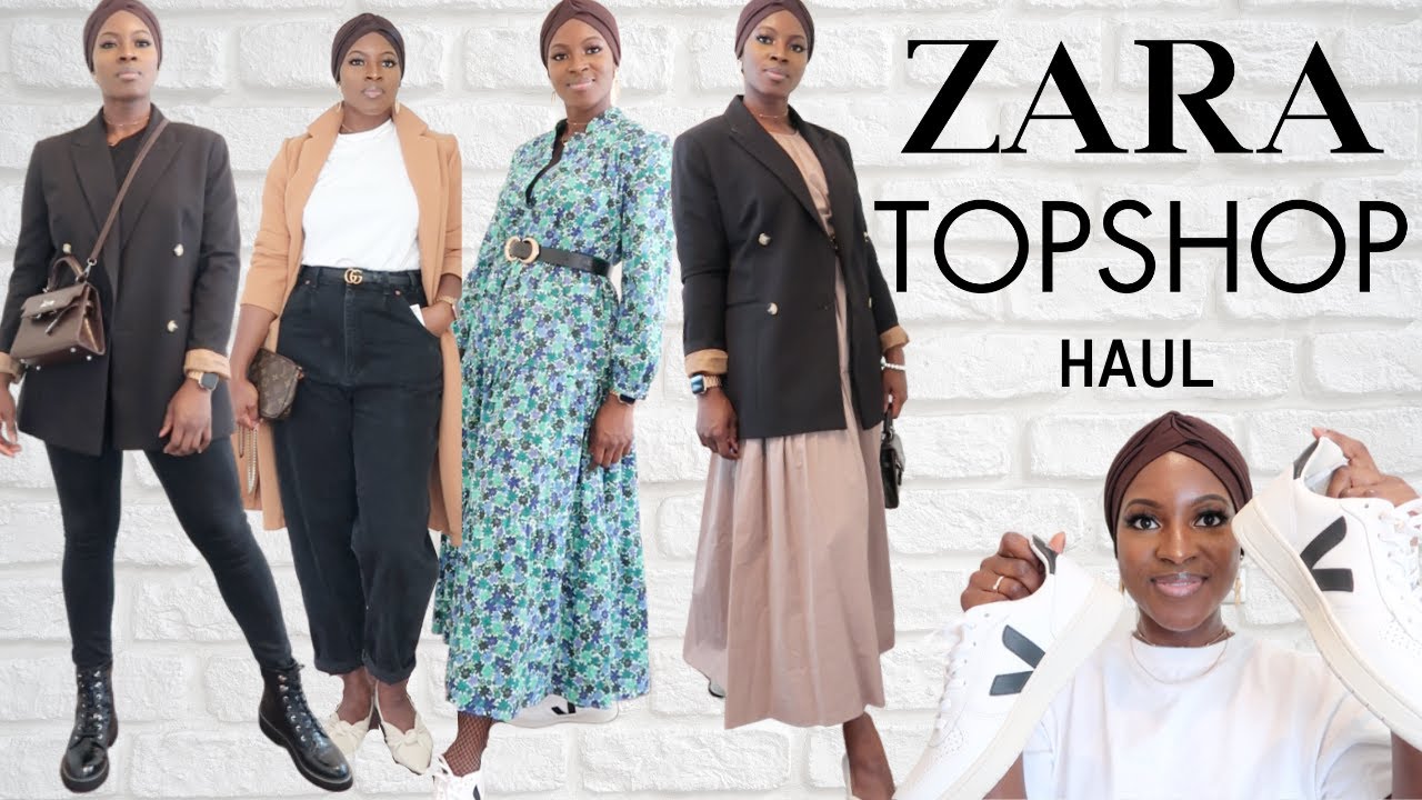ZARA TOPSHOP AND VEJA HAUL! - YouTube