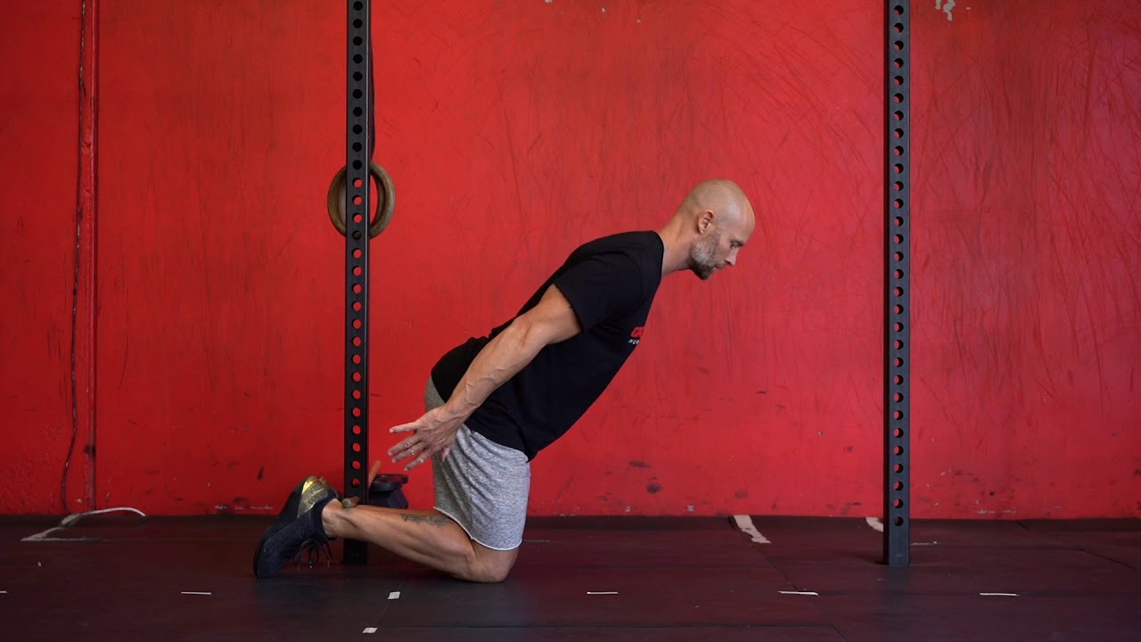 Kneeling Hip Extension Demo - YouTube