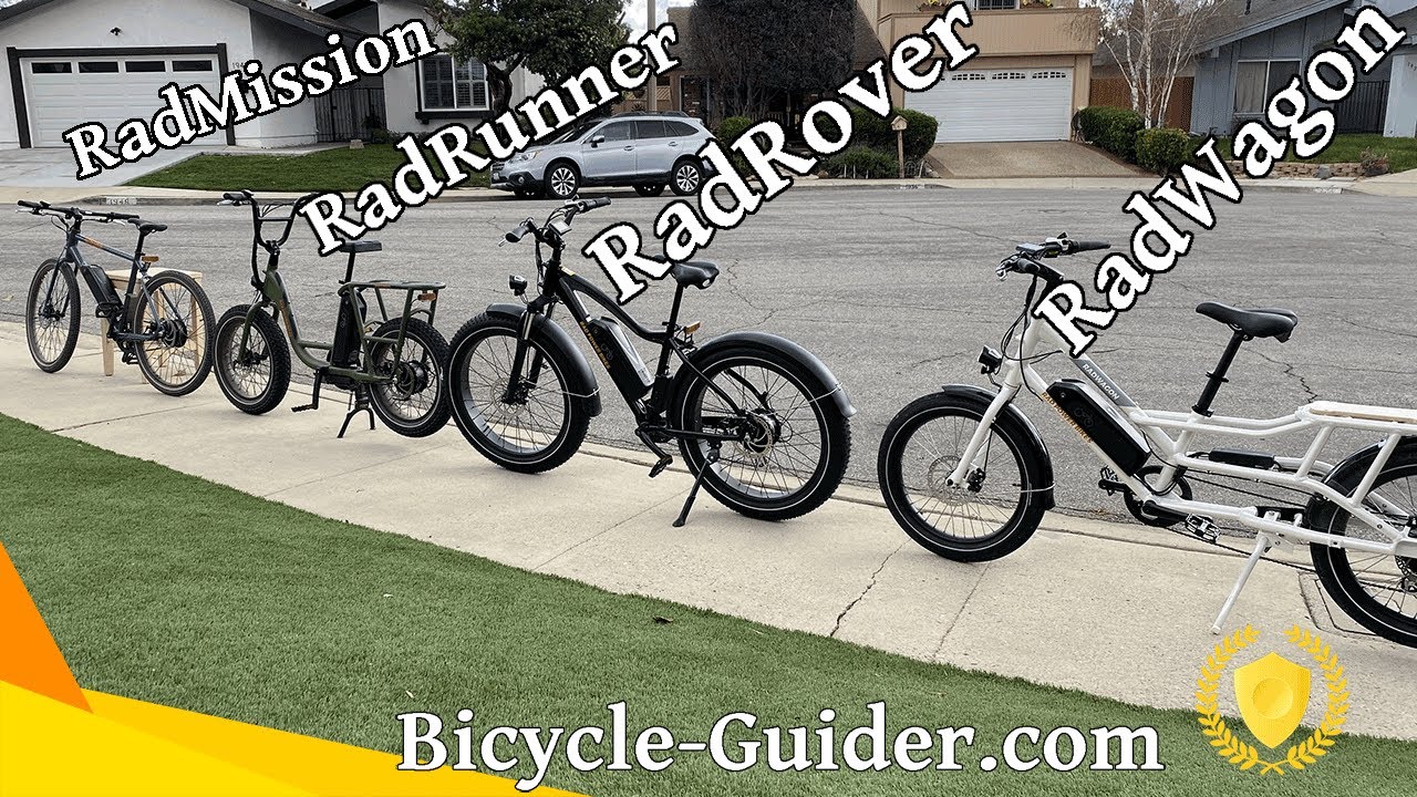 RadMission, RadRunner, RadRover and RadWagon - Side By Side (By Rad ...