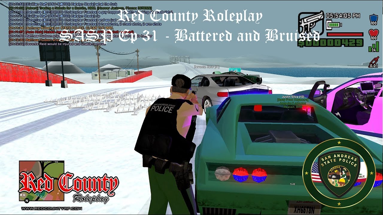 SAMP: Red County RP - SA State Police Ep 31 - Battered and Bruised ...