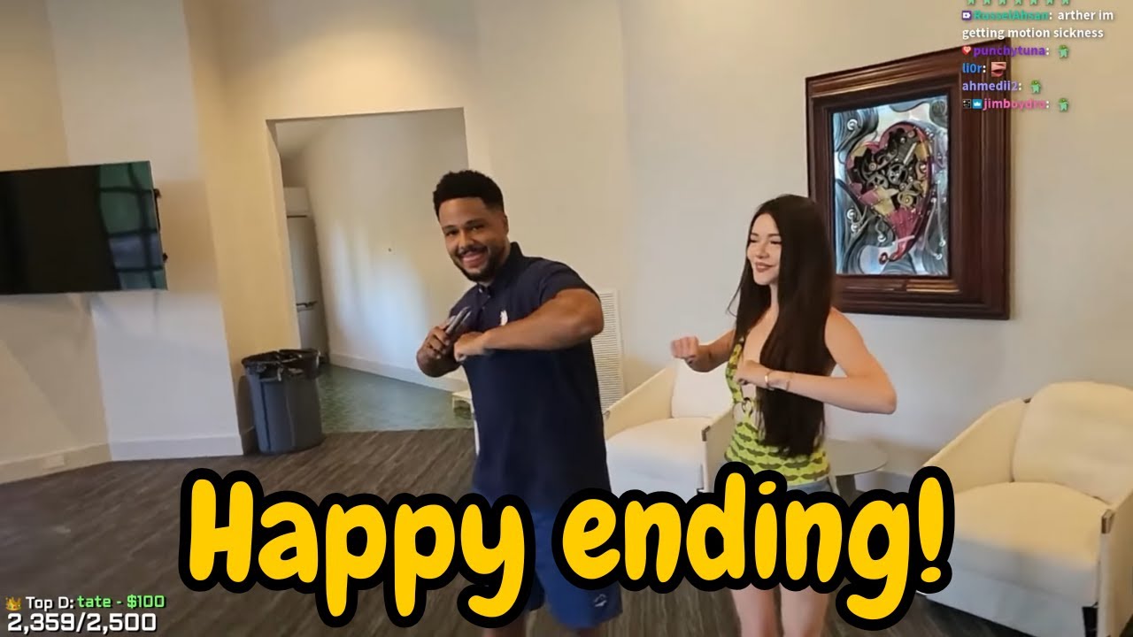 Nick and Katchii end stream with a classic! - YouTube