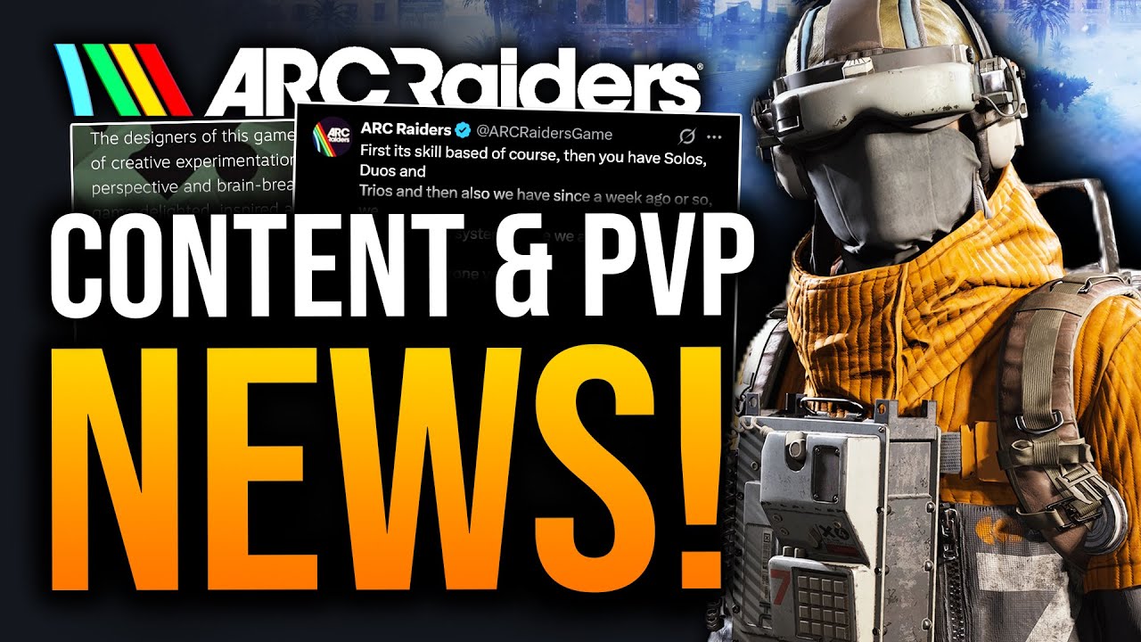 ARC Raiders - Embark CEO Speaks on Movie! Content & PvP! - YouTube