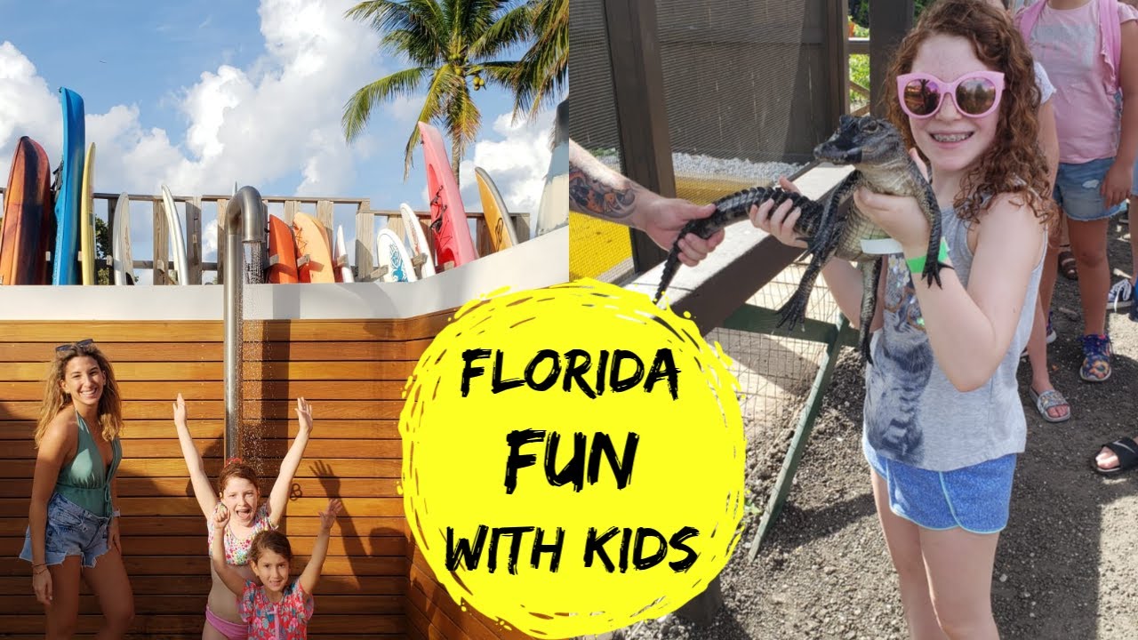 What To Do In Miami, Florida With Kids - Travel Vlog | Momjo - YouTube
