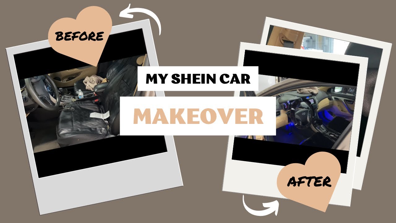 GIVING MY CAR A MAKEOVER WITH CHEAP ITEMS FROM SHEIN! (Let’s take it ...